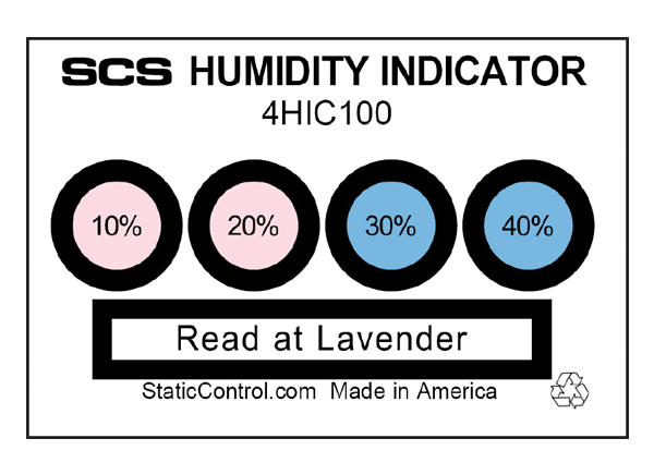 SCC Humidity Indicator Cards - SCS | Mouser