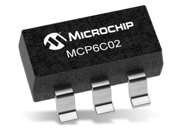 MCP6C02 High-Side Current Sense Amplifiers - Microchip Technology | Mouser