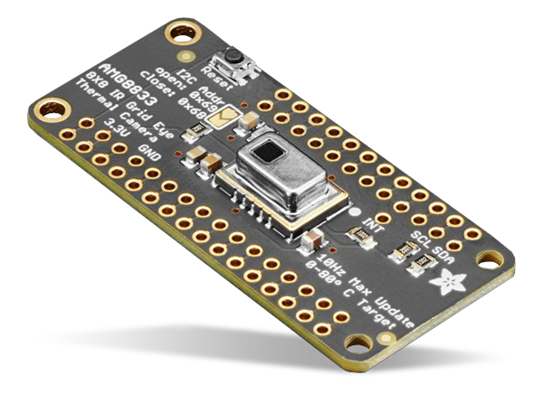 AMG8833 IR Thermal Camera FeatherWing - Adafruit | Mouser