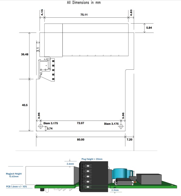 SW-115 5 Port Gigabit Ethernet Switch - Brainboxes | Mouser
