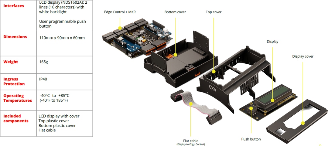 Kit protettivo Edge Control - Arduino | Mouser
