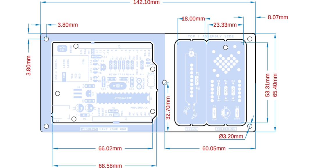 Kit Make Your UNO (AKX00037) - Arduino | Mouser
